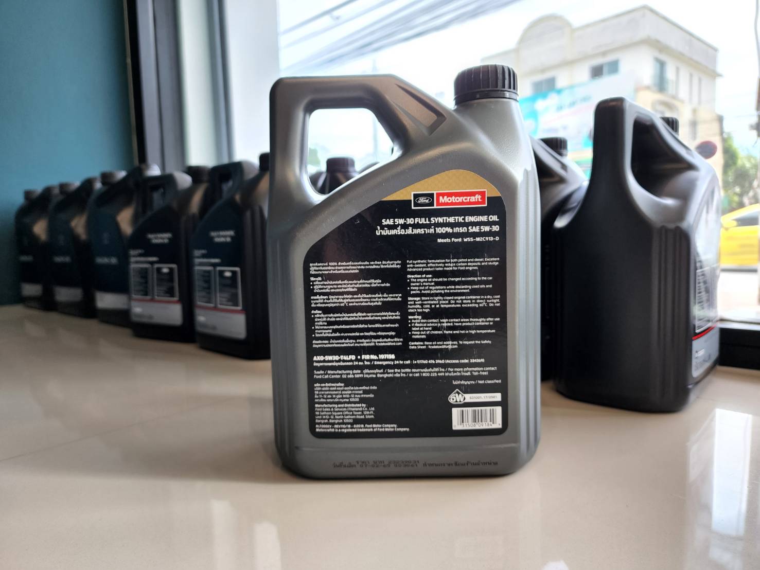 ผลิตปี 2022 // น้ำมันเครื่องฟอร์ด 5W30 FORD MOTORCRAFT สังเคราะห์แท้ ...