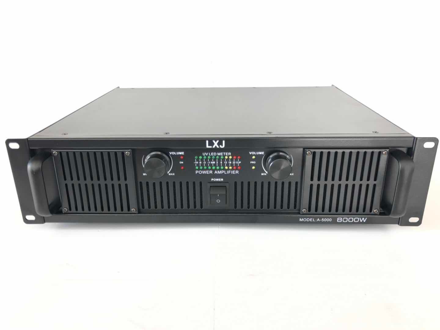LXJ เพาเวอร์แอมป์ 8000W เครื่องขยายเสียง รุ่น A-5000 PRO ONLINE - PRO ...