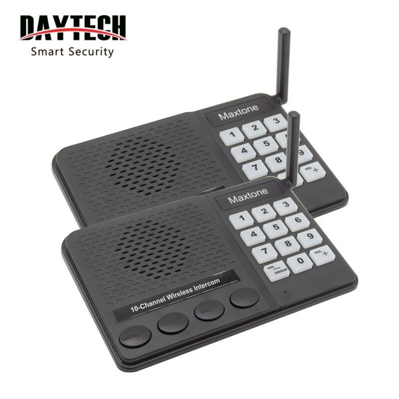 Daytech 3PCS ลำโพงอินเตอร์คอม Intercom พร้อมสายต่อยาว 10 ม สำหรับ ...