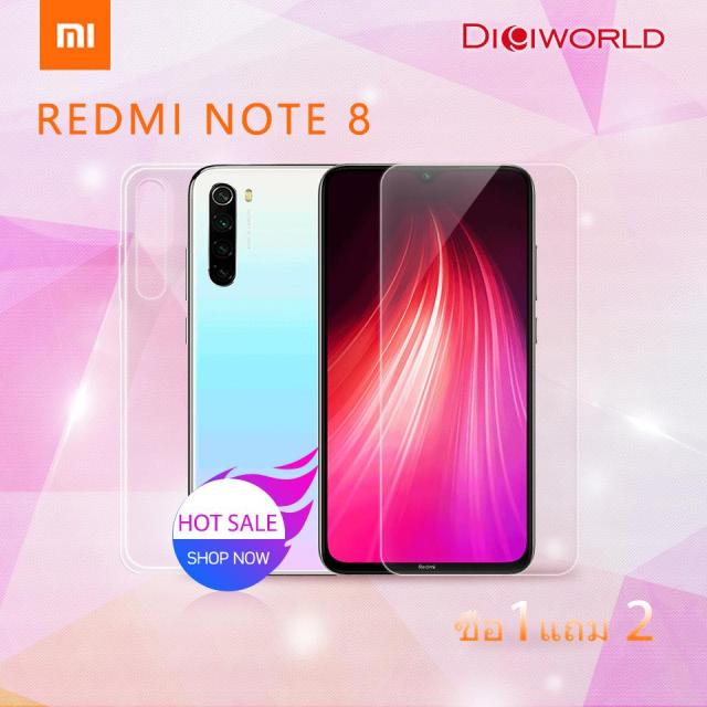 Xiaomi Redmi Note 8 (4+64/128GB) แถมฟรี! ฟิล์มกระจก+เคสในกล่อง รับ ...