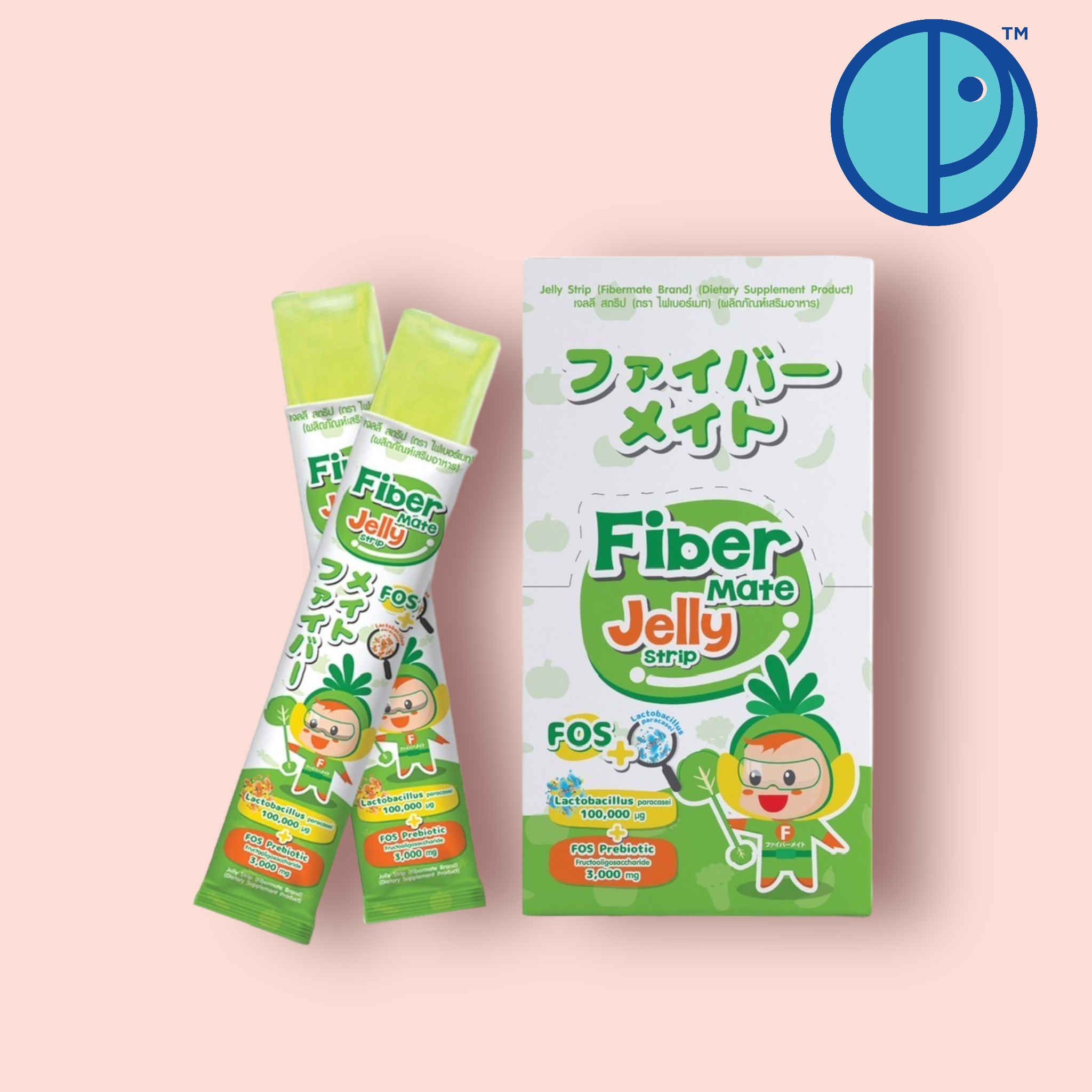 Fiber Mate Jelly Strip เจลลี สตริป ตราไฟเบอร์เมทมีส่วนผสมของ แล็กโท ...