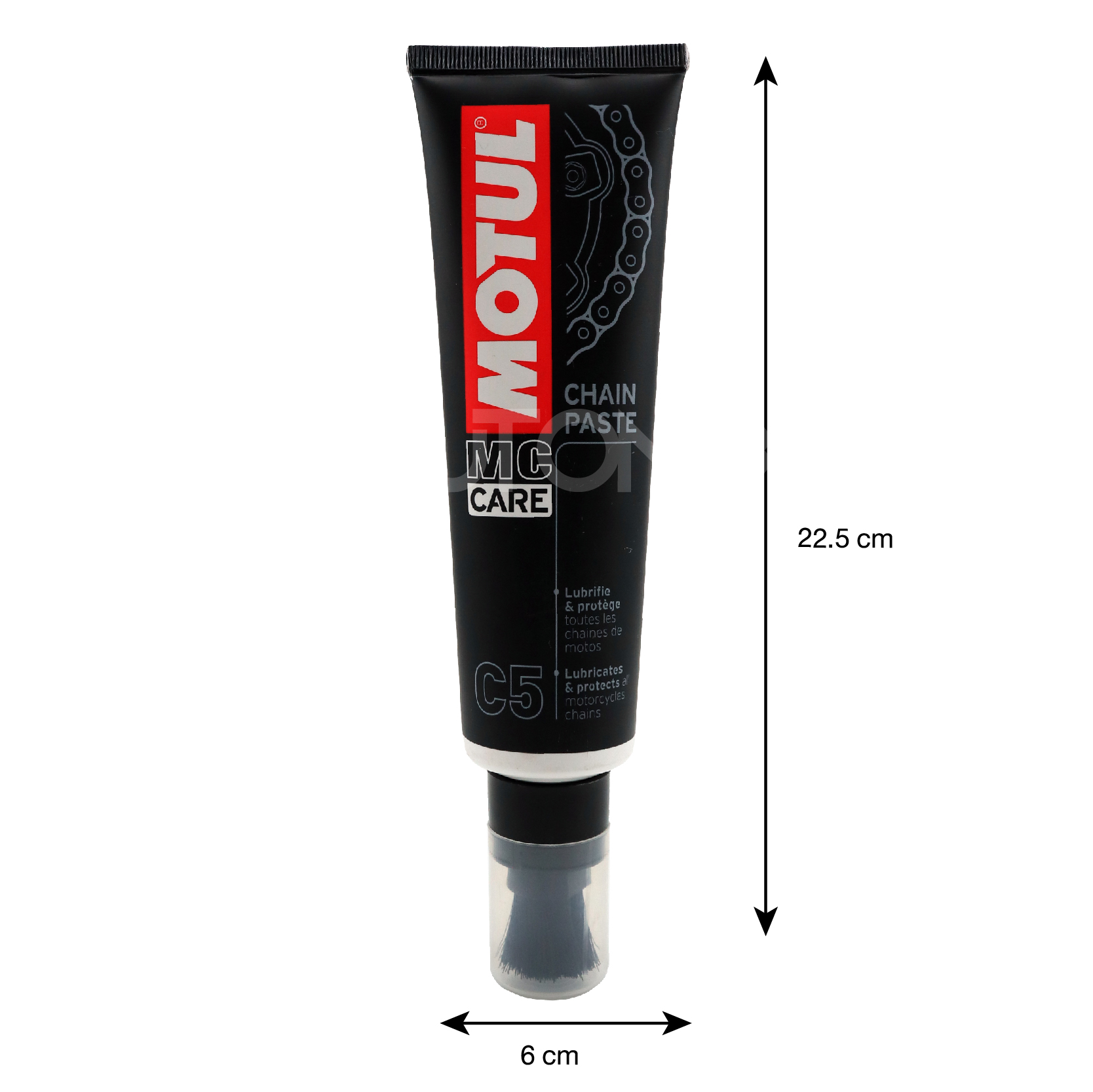 MOTUL C5 CHAIN PASTE ขนาด 150ML.น้ำยาหล่อลื่นโซ่แบบครีมป้าย พร้อมหัว ...