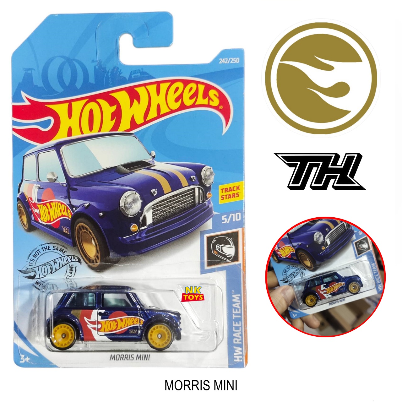 MORRIS MINI ( SUPER TREASURE HUNT STH ) โมเดลรถเหล็ก Hot wheels ของแท้ ...