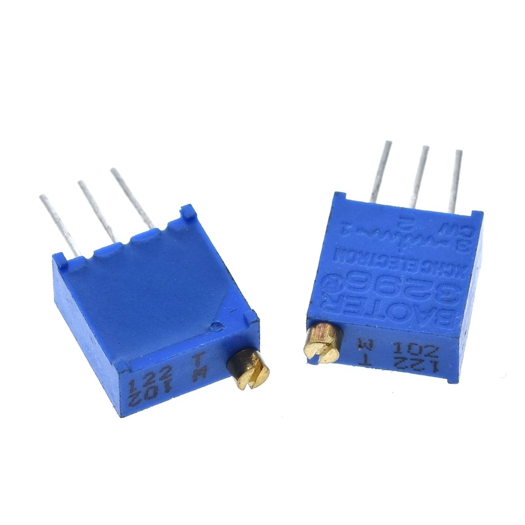 ร้านในไทย ตัวต้านทานปรับค่า VR แนวตั้ง 3296Potentiometer 3296 100R 200R ...