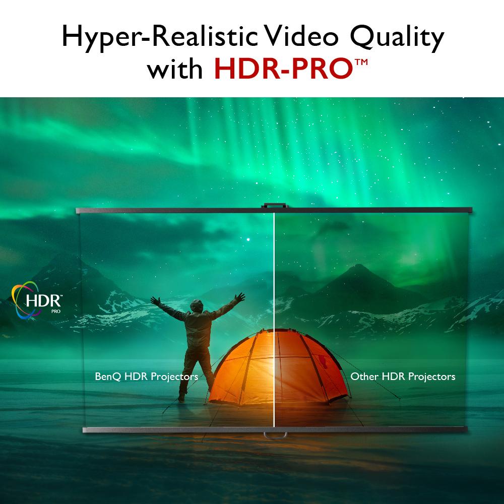 BenQ W2700 True 4K HDR DLP UHD Short Throw Home Projector (โปรเจคเตอร์ 4k โปรเจคเตอร์ดูหนัง ...