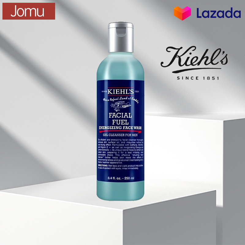 Kiehl's Facial Fuel Energizing Face Wash Gel Cleanser For Men 250 ml ...