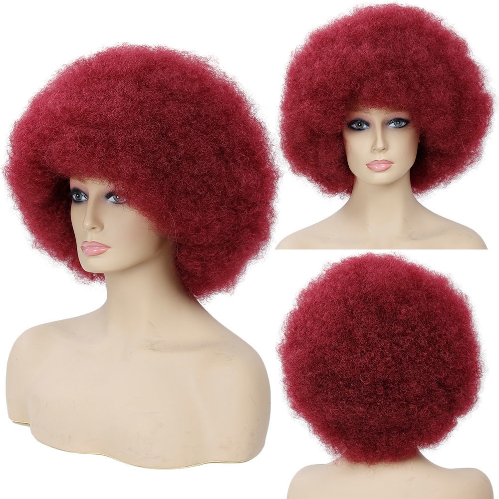 Singer big bang head wig punk retro video shooting stage party fluffy ...