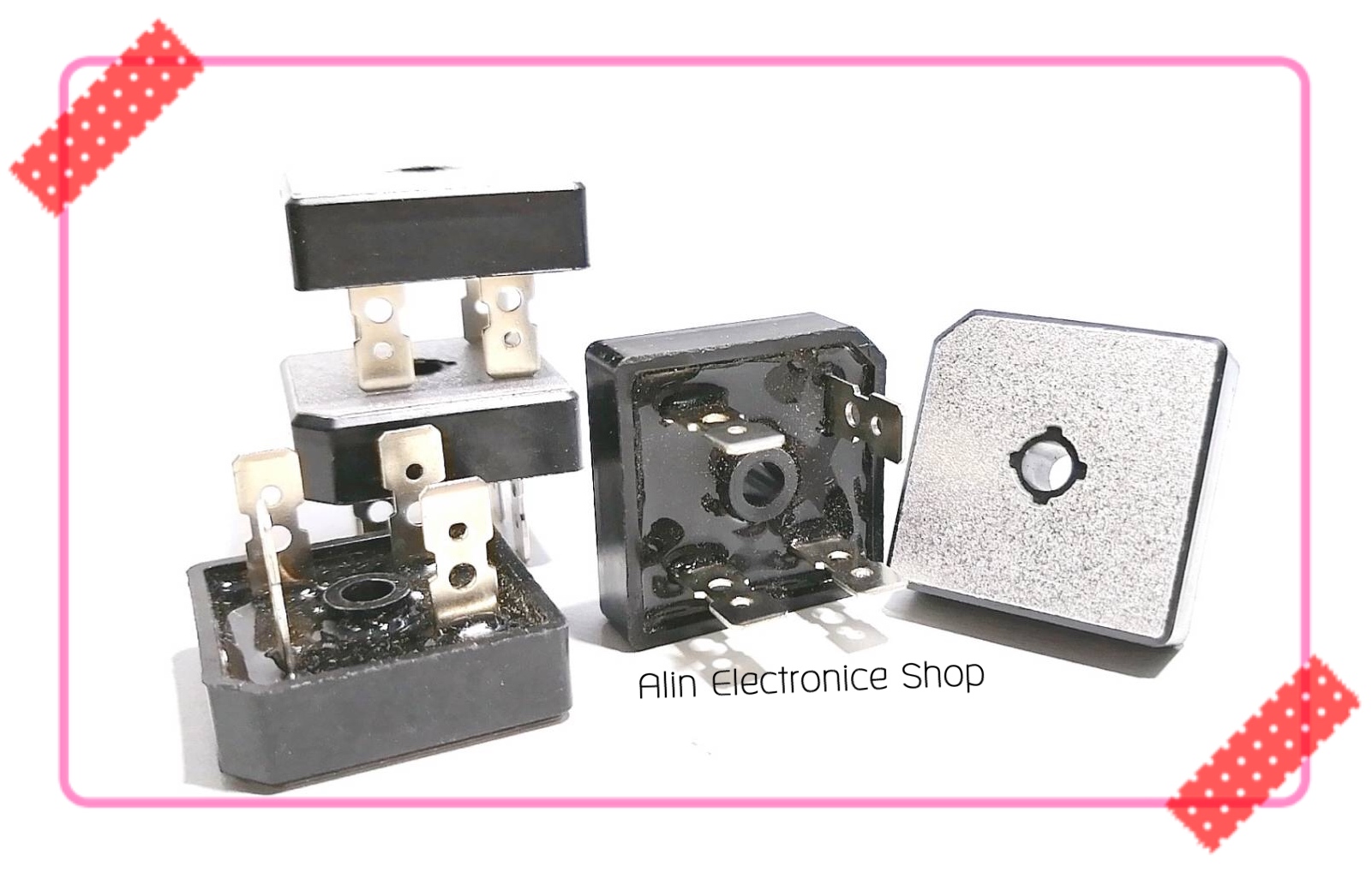 DIODE BRIDGE (SEP) 50A 1000 V ไดโอนบริดส์ ไดโอดเครื่องเชื่อม สำหรับเครื่องเชื่อม พิกัด 50 แอมมป์ ...