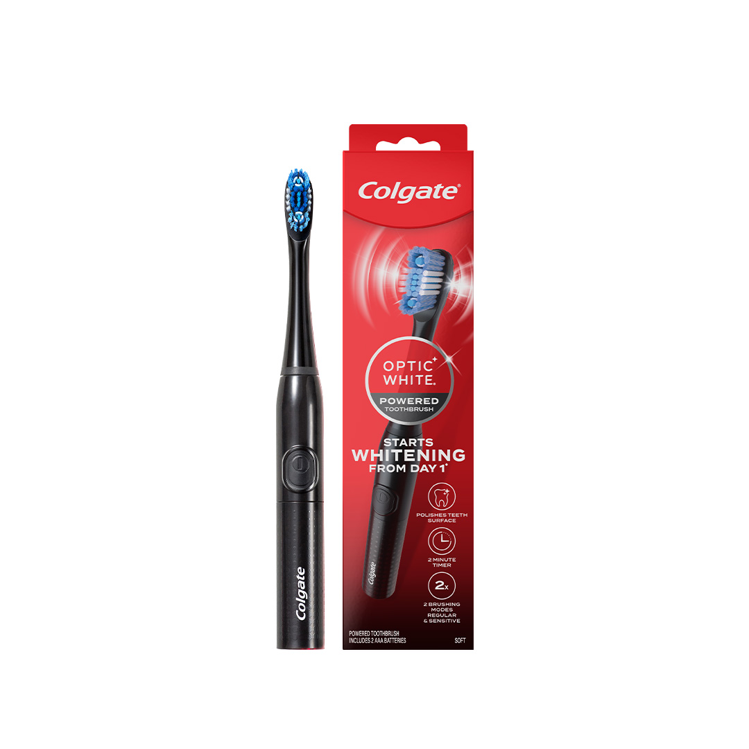แปรงสีฟันไฟฟ้า คอลเกต อ๊อพติค ไวท์ Colgate Optic White Battery ...