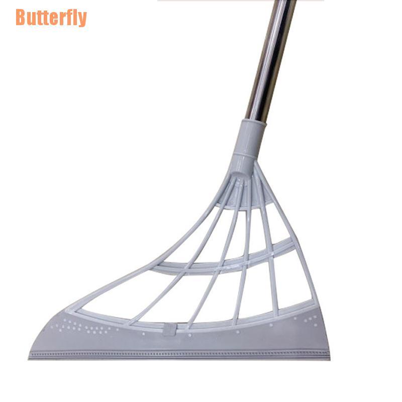 Butterfly Magic Wiper Broom Wipe Squeeze Silicone Mop for Wash Floor ...