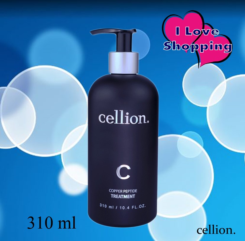 Cellion Hair Shampoo/Treatment 310 ml แชมพู ครีมนวด สำหรับผมร่วง ผมบาง ...