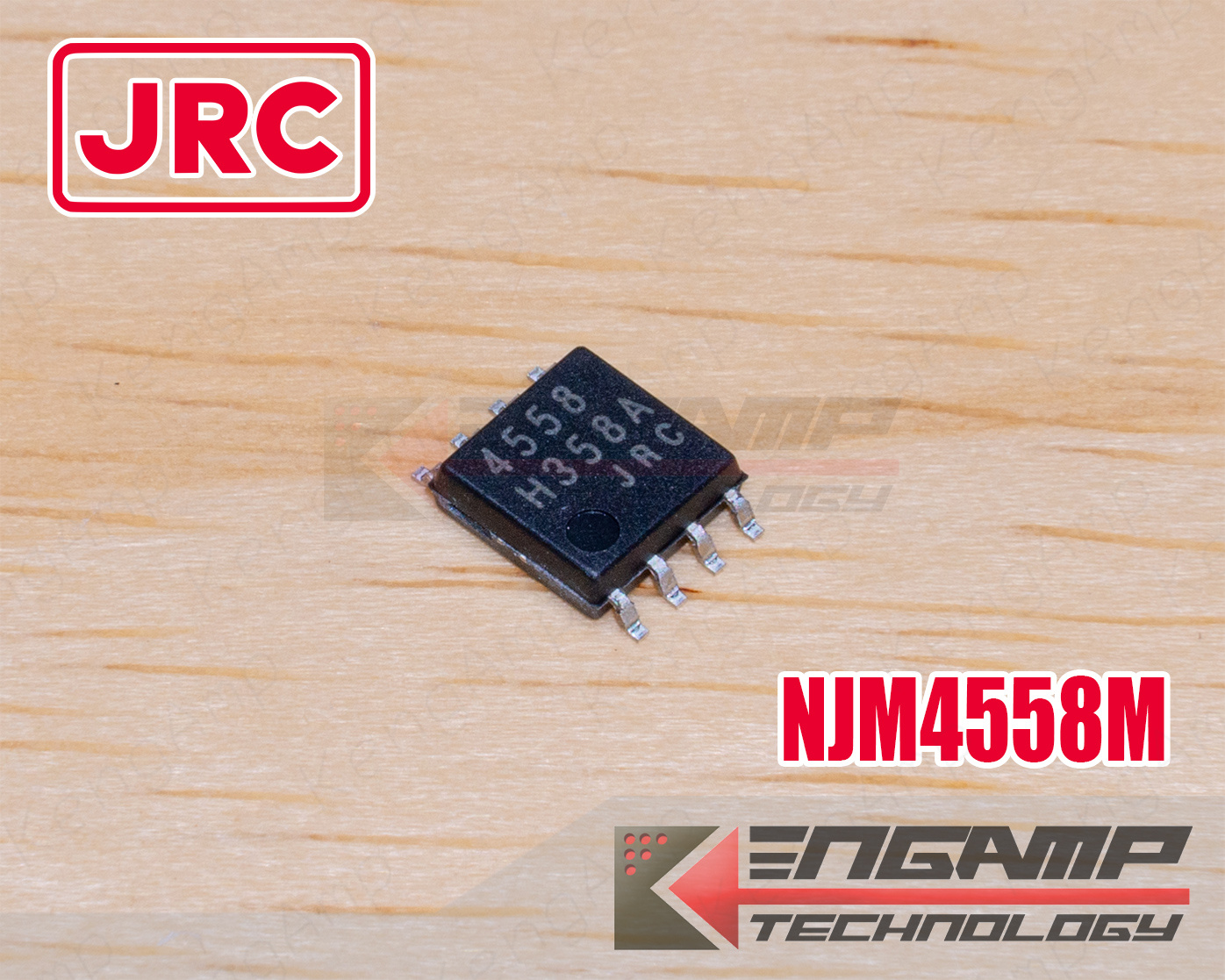 (10ตัว) [IC] NJM4558M SOP8 JRC Dual OP-AMP | Lazada.co.th