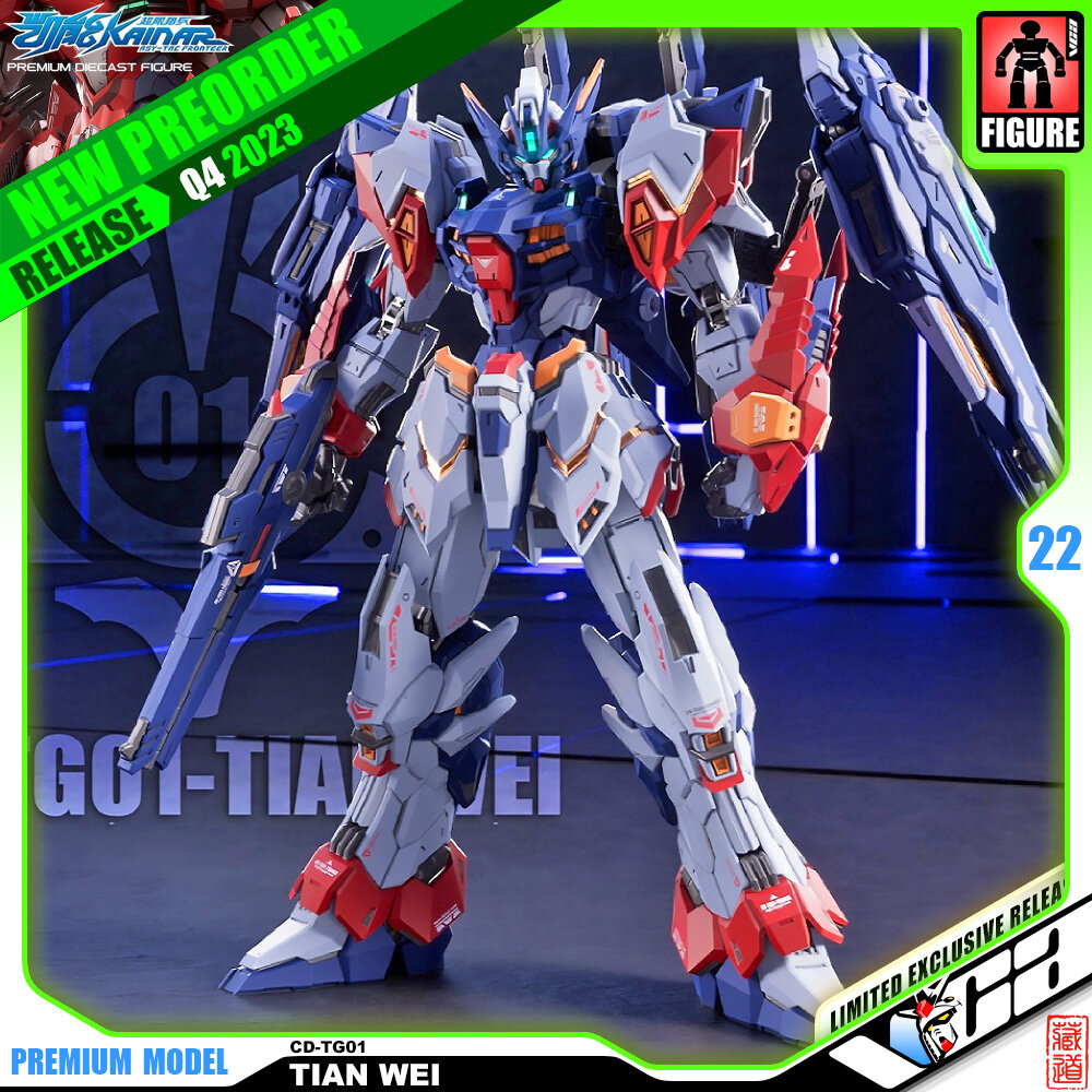 VCA ️ CANG DAO CANGDAO 藏道 天未 创神系列 CD-TG01 TIAN WEI TIANWEI GUNDAM METAL BUILD STRUCTURE ACTION ...