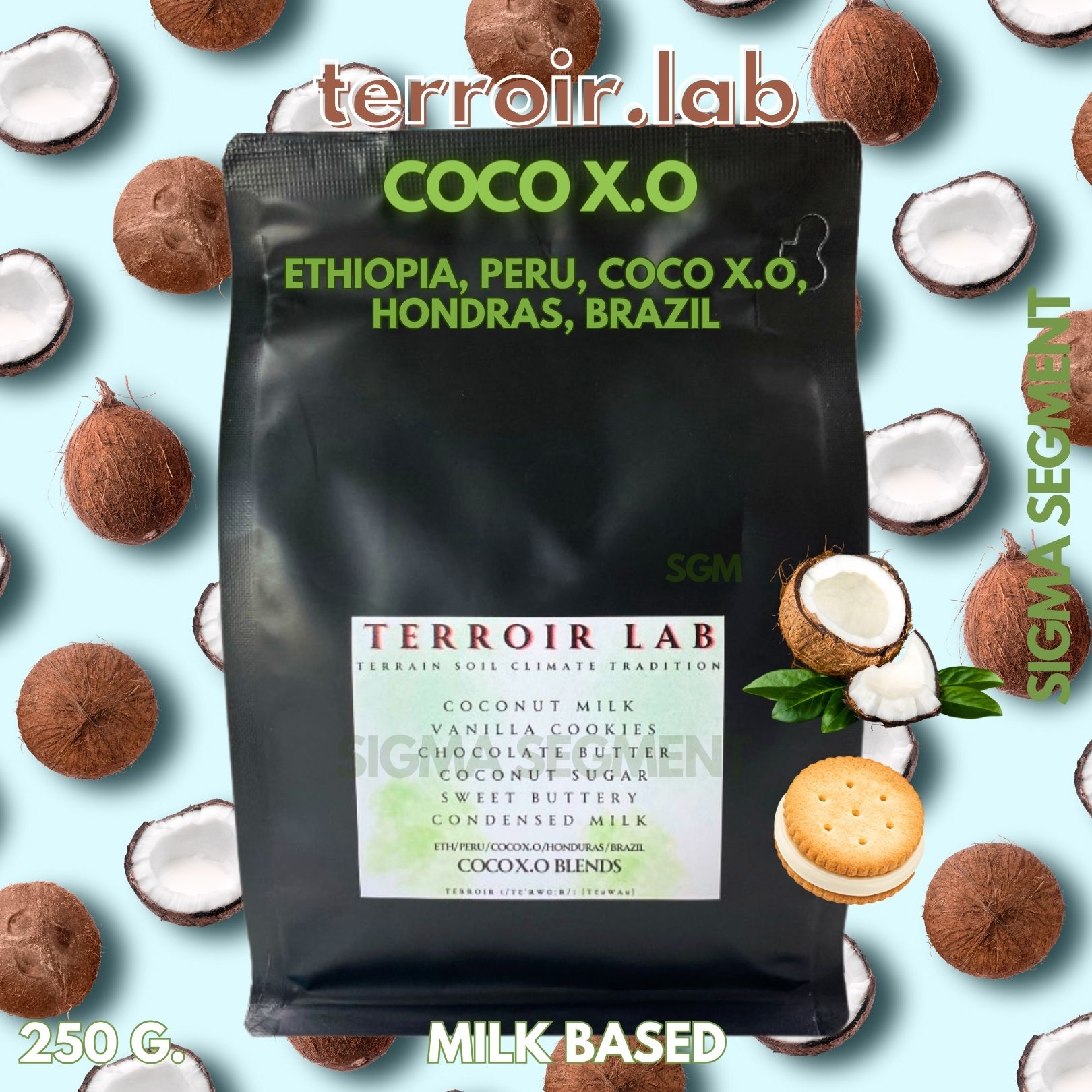 เมล็ดกาแฟ Coco X.O. (250g.) — TERROIR LABORATORY | SIGMASEGMENT ...