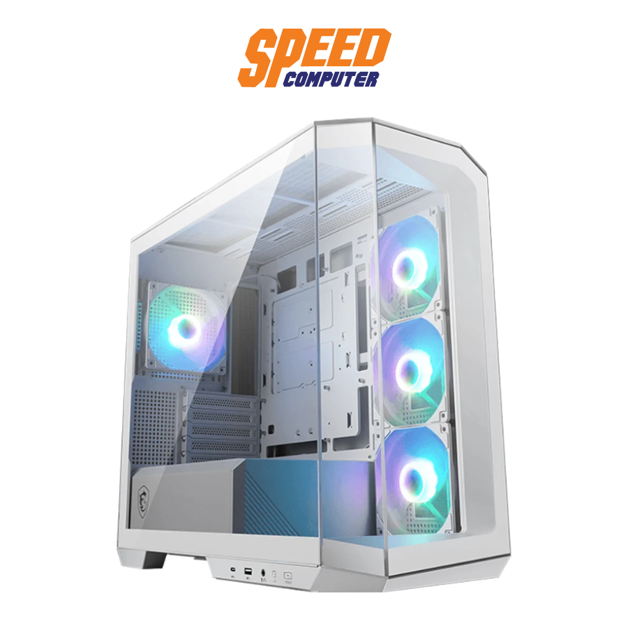 MSI MAG PANO M100R PZ CASE (เคส) MICRO-ATX / BLACK / WHITE / By Speed ...
