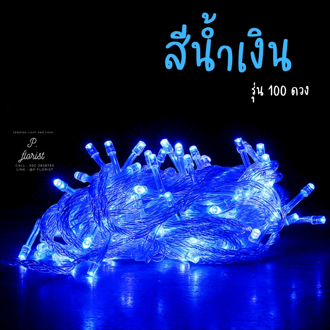 ไฟกระพริบ LED 100L ปรับจังหวะได้ (สินค้าพร้อมส่ง มีบริการเก็บเงิยปลาย ...