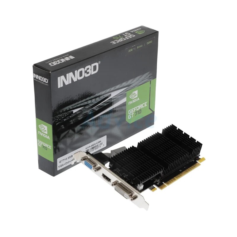 VGA INNO3D GEFORCE GT 710 LP - 2GB DDR3 [N71A-6SDV-E3BX] - Advice ...