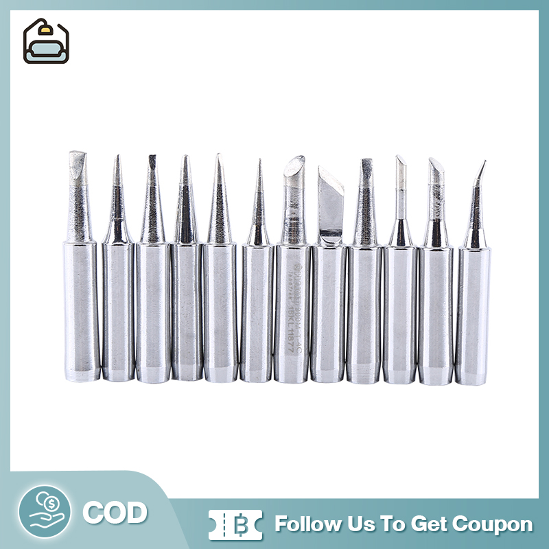 I Furniture 12Pcs Lead-free Soldering Tip Solder Replacement Tips 900M ...
