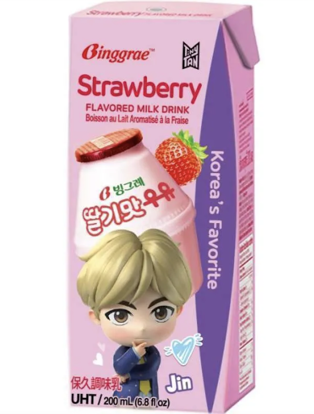 NOONA MART นมเกาหลี BTS นมกล้วย เมล่อน สตอร์เบอร์รี่ วานิลลา - Binggrae ...