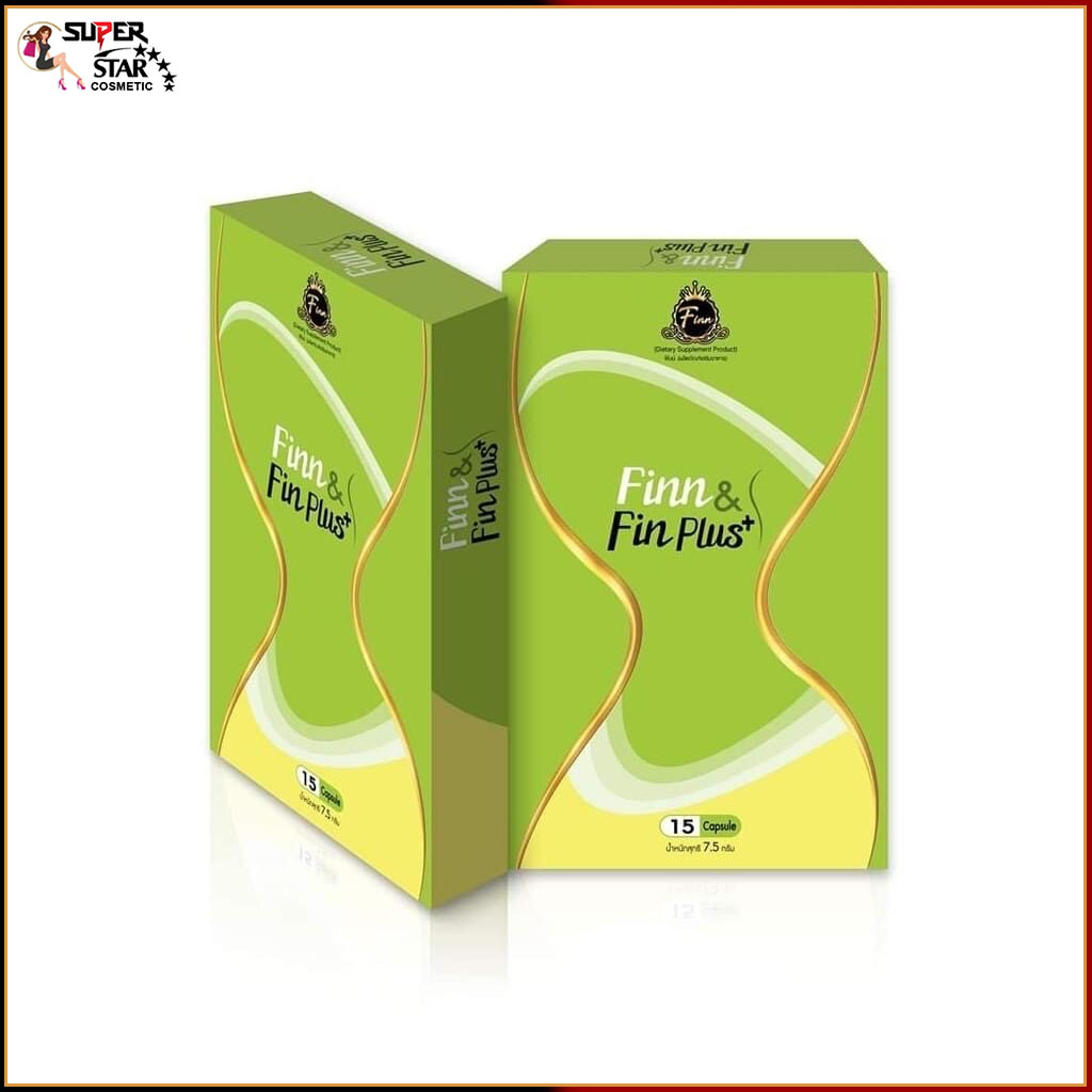 Finn & Fin Plus ฟินน์ แอนด์ ฟิน พลัส ( แบบกล่อง 15 แคปซูล ) | Lazada.co.th