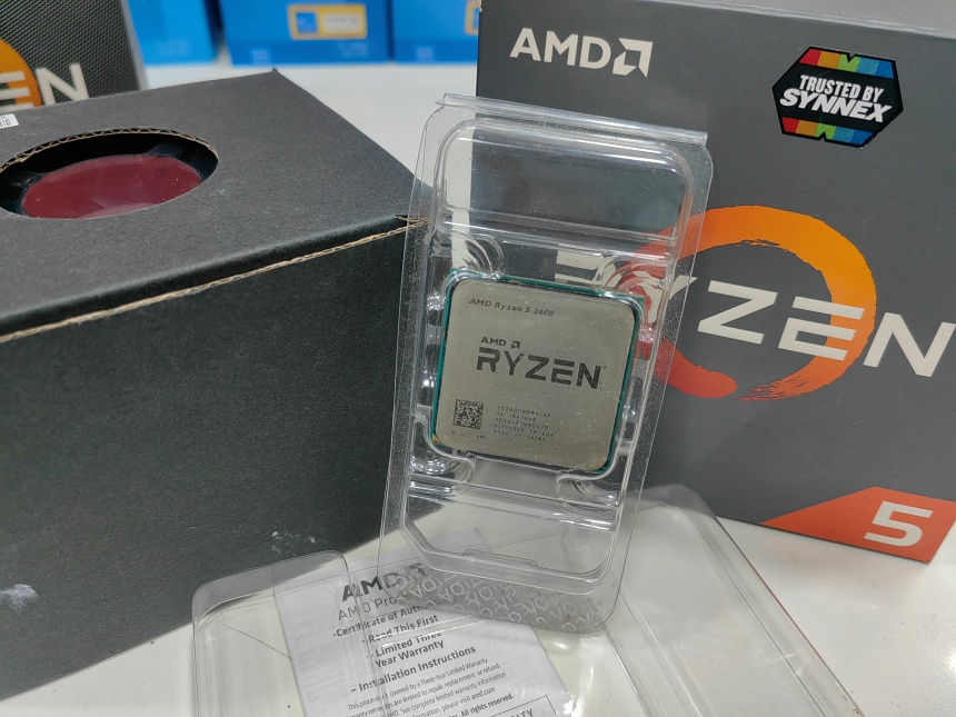 CPU AM4 Ryzen5 2600 3.4Ghz. (6T 12T) - J&N Comp - ThaiPick