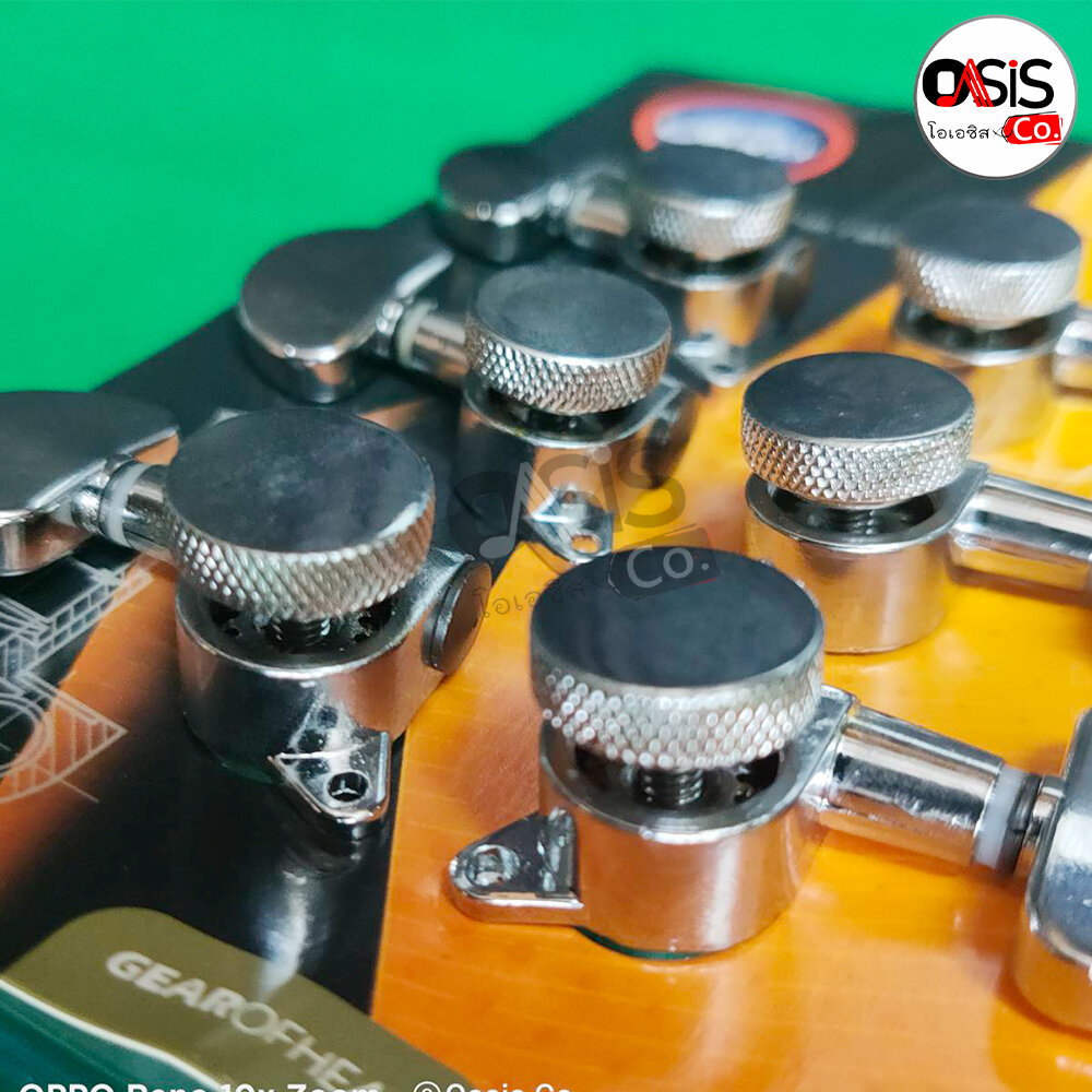 (มี 3สี/แจ้งใน Chat) Fortis FD-Lock โครเมี่ยม อย่างดี ลูกบิดกีตาร์โปร่ง ...