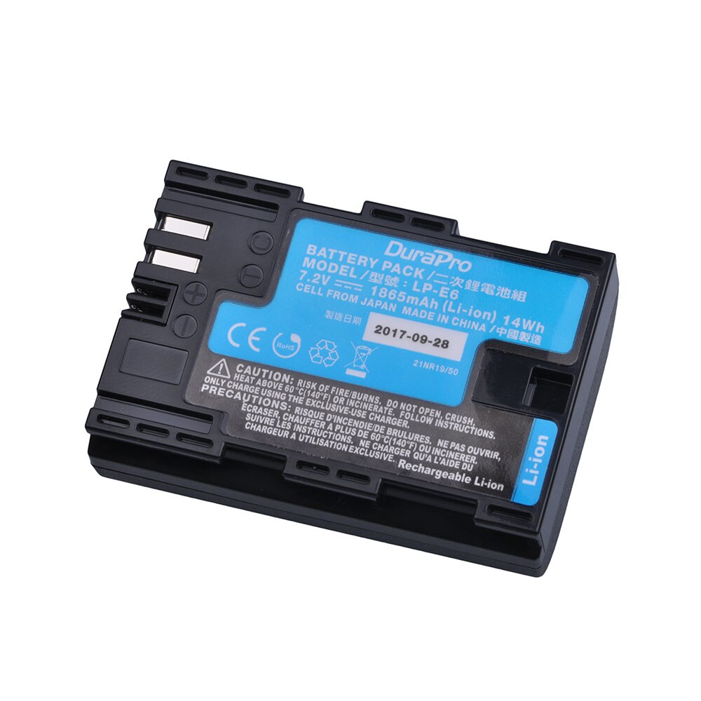 แบตกล้อง Camera Battery Canon for LP-E6 (7.4v1800mAh) Li-ion Battery ...