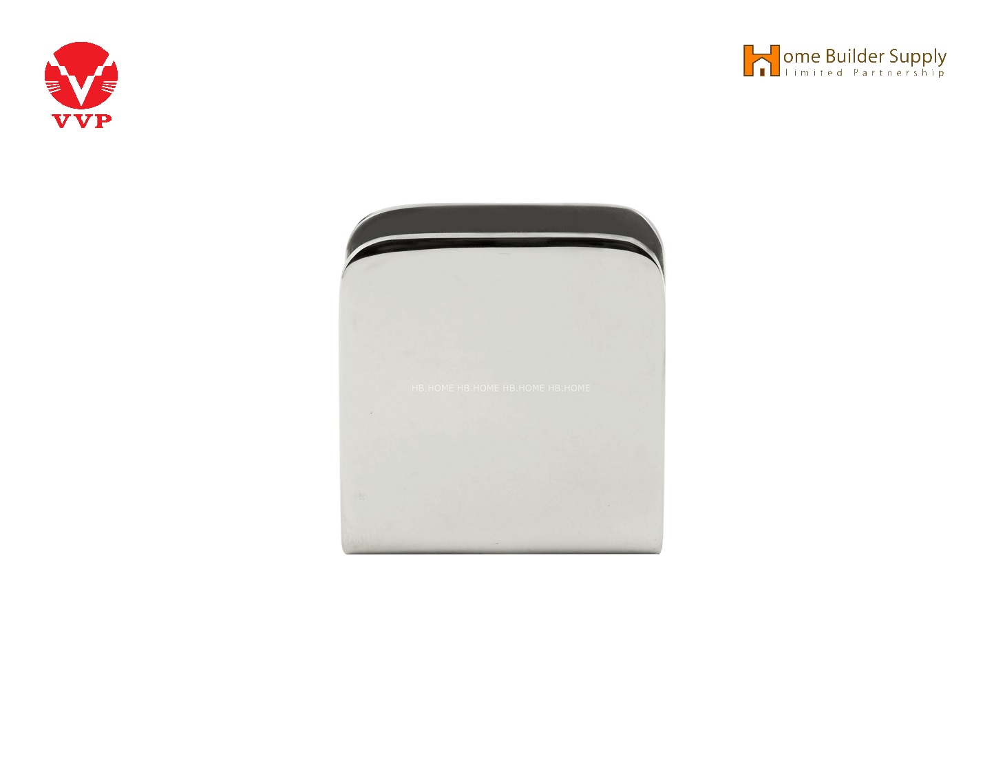 VVP รุ่น GC-506-PS ตัวหนีบกระจกห้องน้ำ วีวีพี (ไม่เจาะกระจก) สีสแตนเลสเงา อุปกรณ์ห้องน้ำ ...