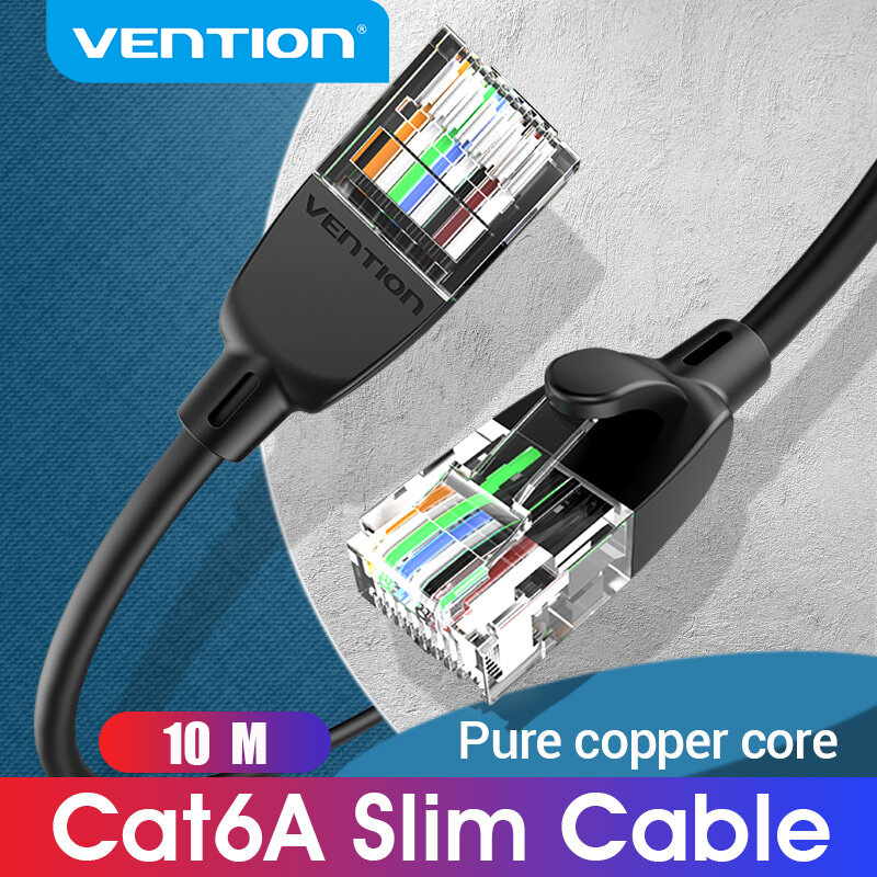 Vention Cat6A สายแลน สาย lan สั้น Ethernet Cable 10Gbps UTP RJ45 ตัว ...