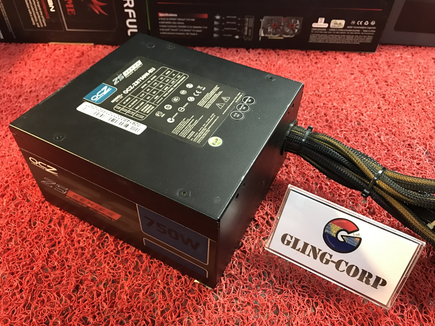 [ PSU ] OCZ 750W ZS 80+BRONZE ( OCZ-ZS750W-EU ) - Gling-Corporation - ThaiPick