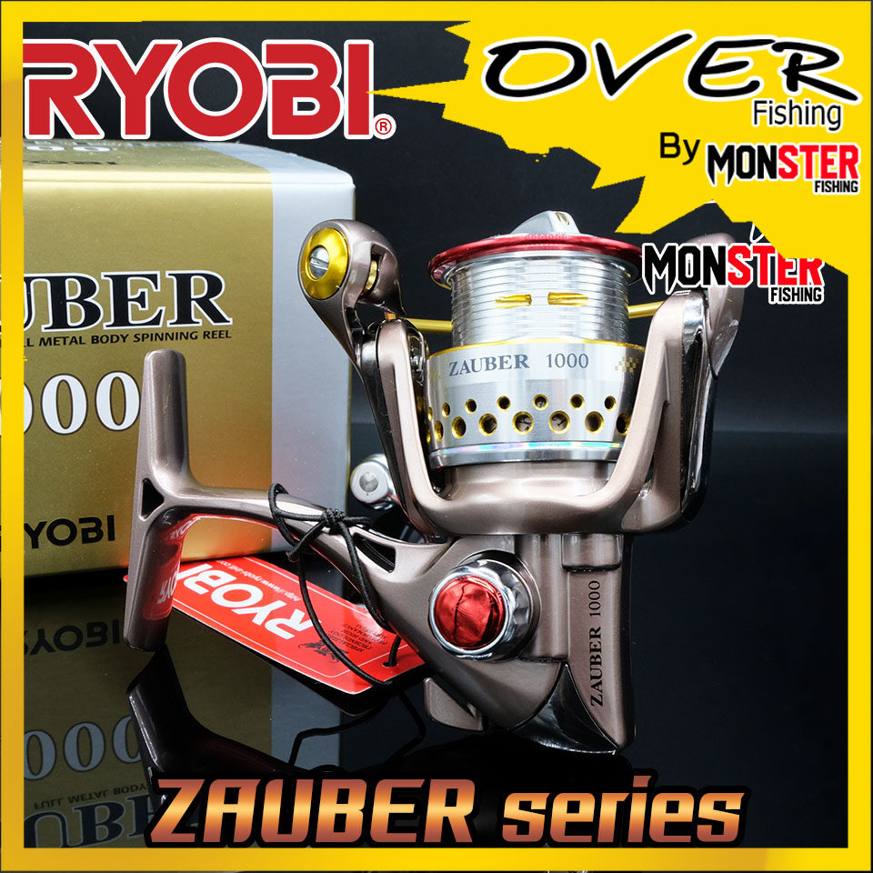 รอกตกปลา รอกสปิน รอก Ryobi zauber มี เบอร์ 1000 /2000 /3000 /4000 ของ ...