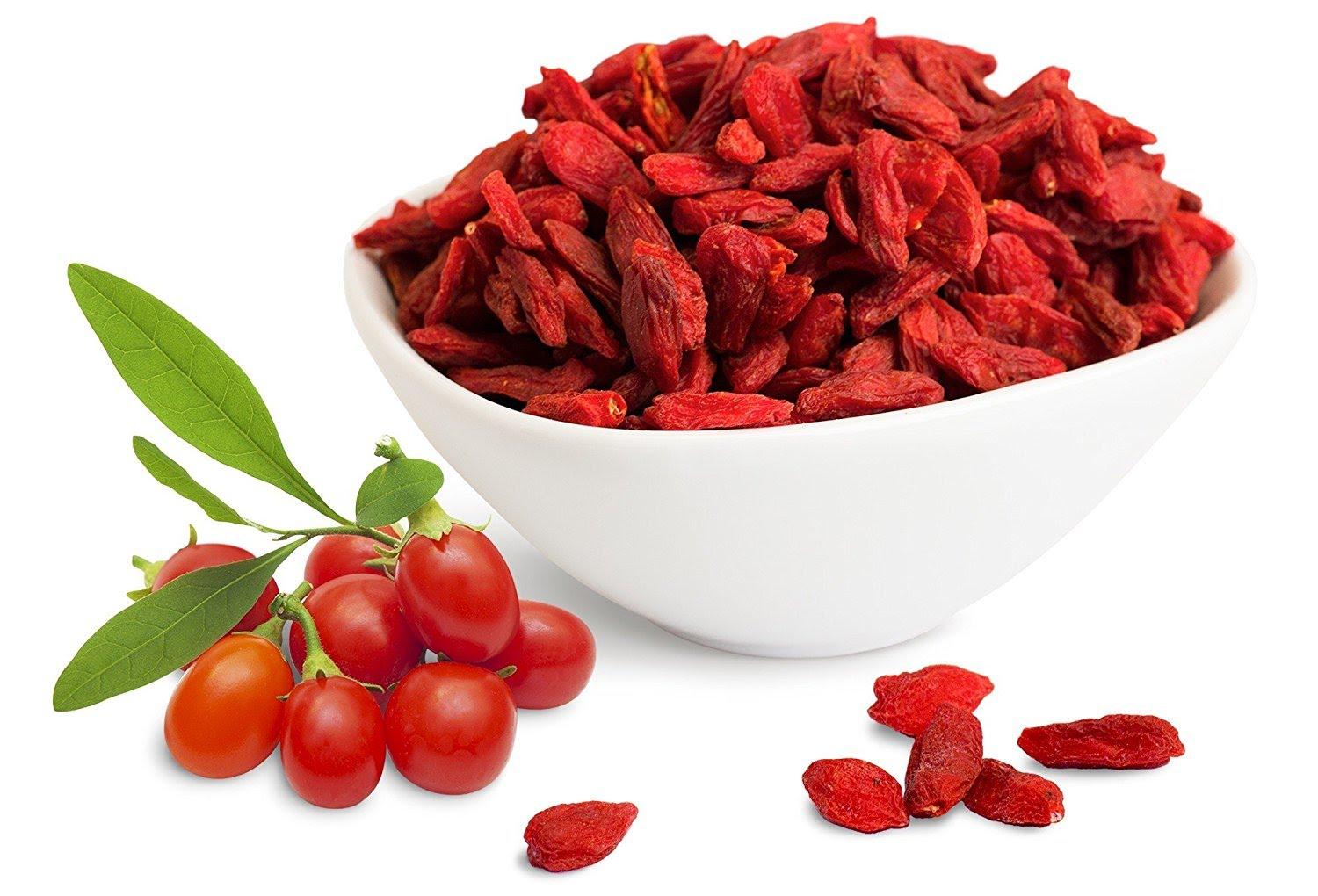เก๋ากี้ (โกจิเบอร์รี่ ) Goji Berry มีประโยชน์สุดๆ บำรุงร่างกาย ขนาด 500 ...