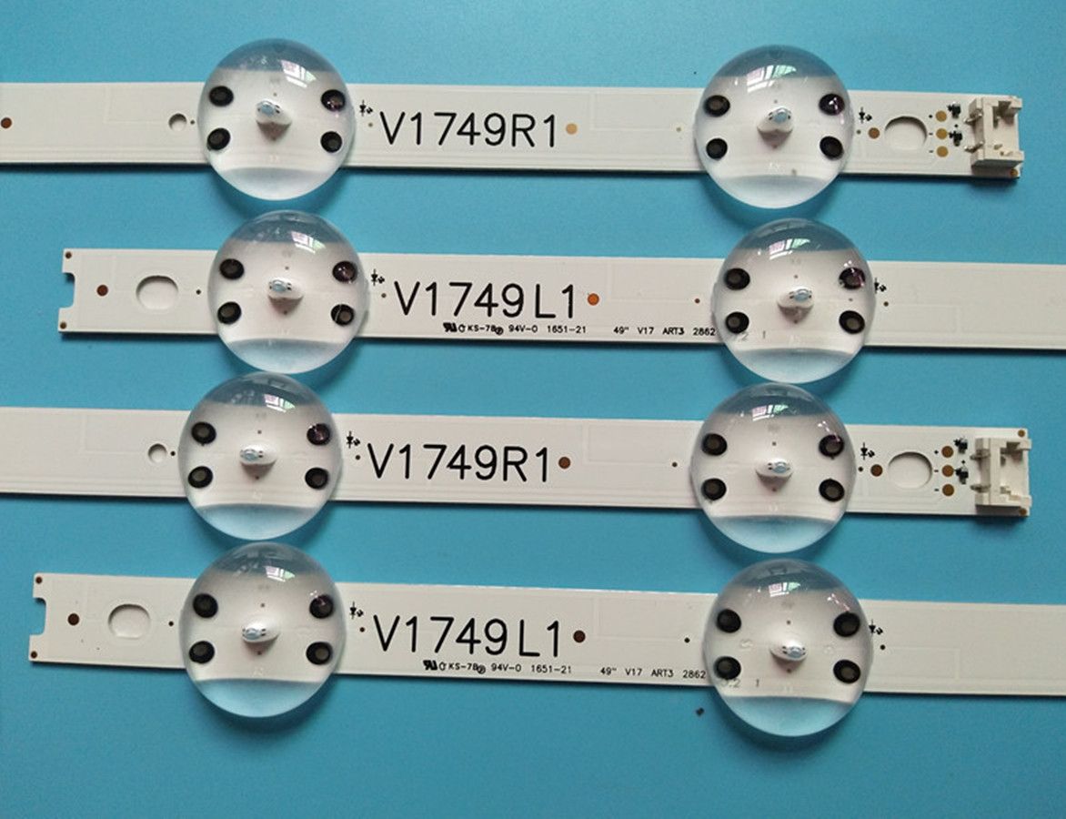 12ชิ้นสำหรับ LG 47LE5500 47E5ERS แถบไฟ LED 6916L 1174A(R1)6916L 1175A ...
