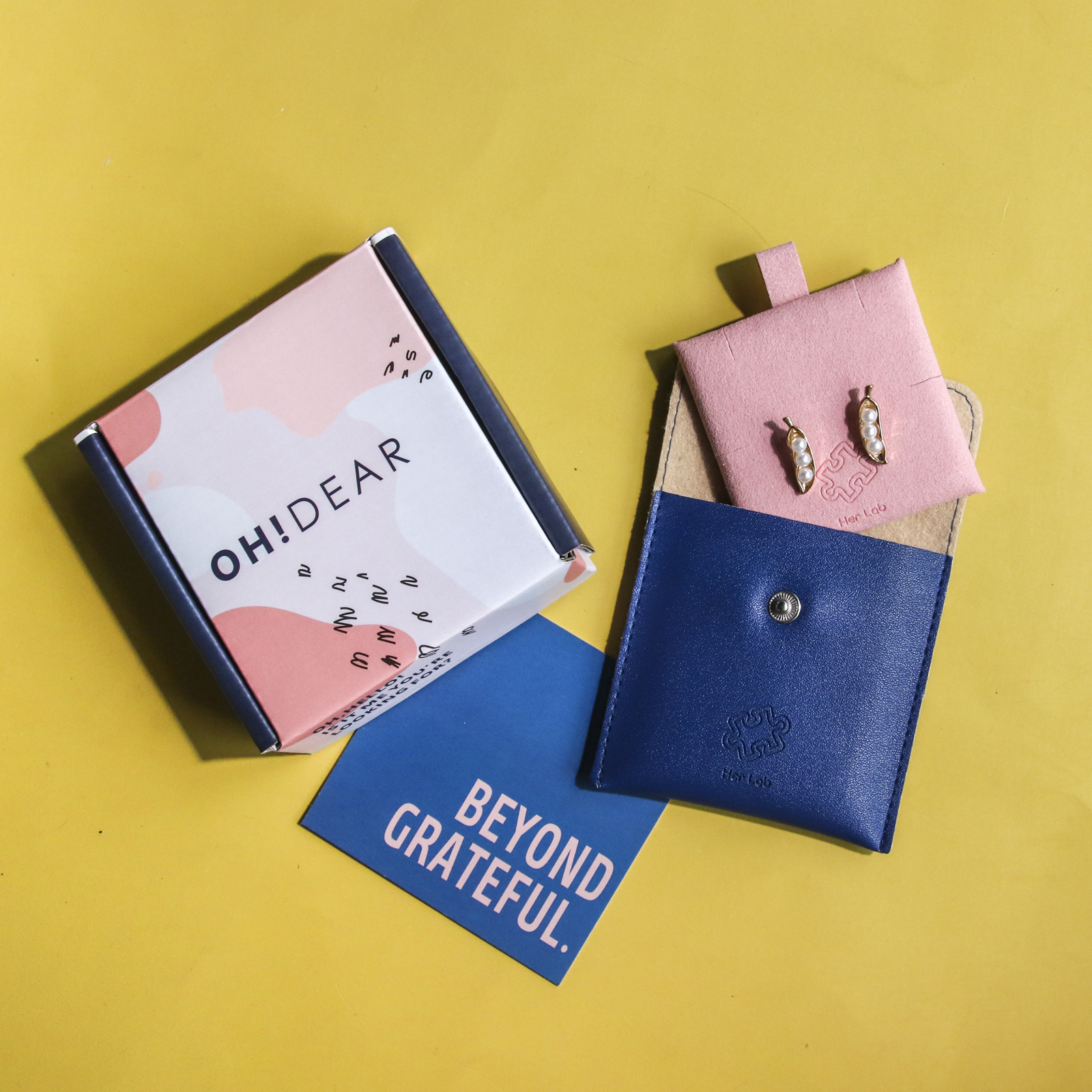 Her Lab | 14K Gold Plated Asymmetrical Designer Earrings Pride Month ...