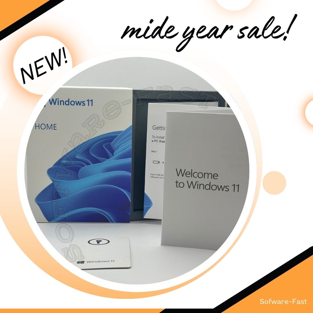 Windows 11 HOME FPP Full package USB ราคาถูกส่งไว ใช้งานได้ตลอดชีพ ...