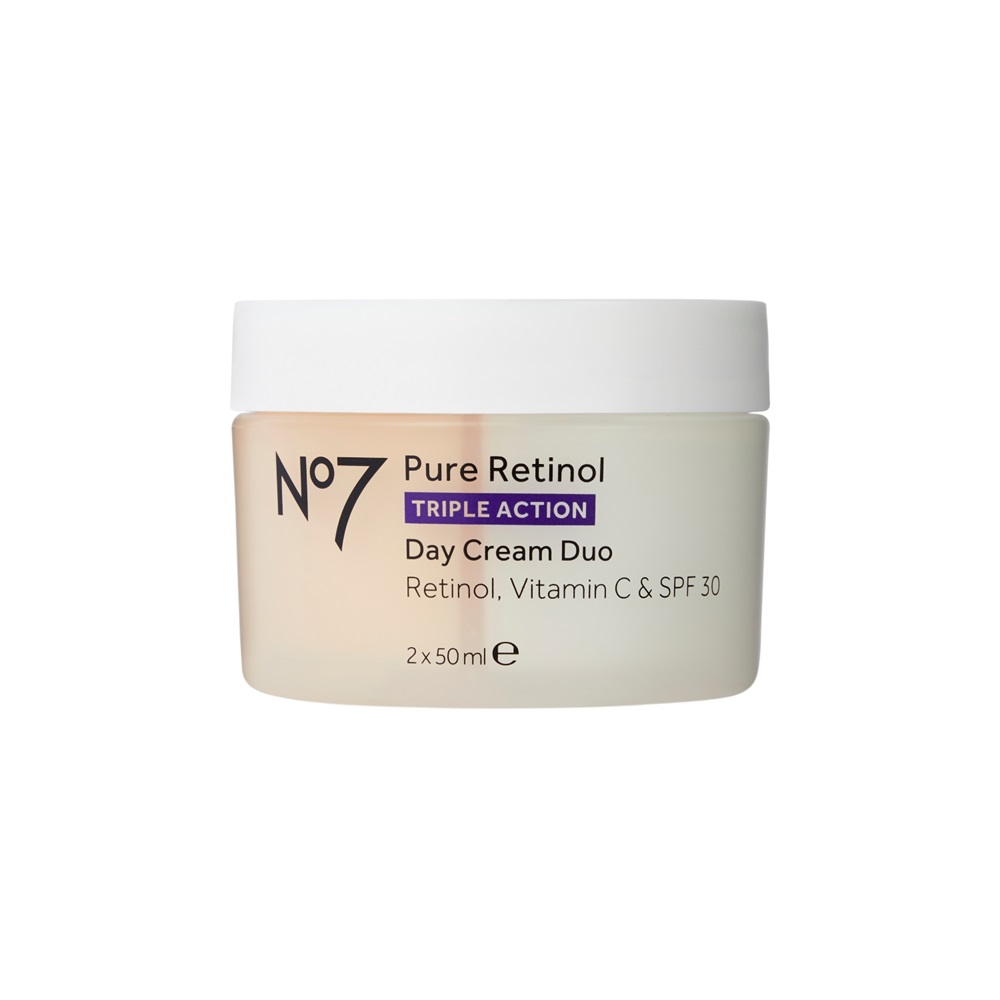 No 7 Pure Retinol Day Cream Duo VitaminC SPF 30 50ML นัมเบอร์เซเว่น เพ ...