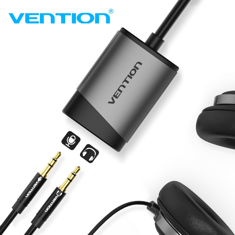Vention (CDKHB) USB External Sound Card Pure sound quality/Expanded ...