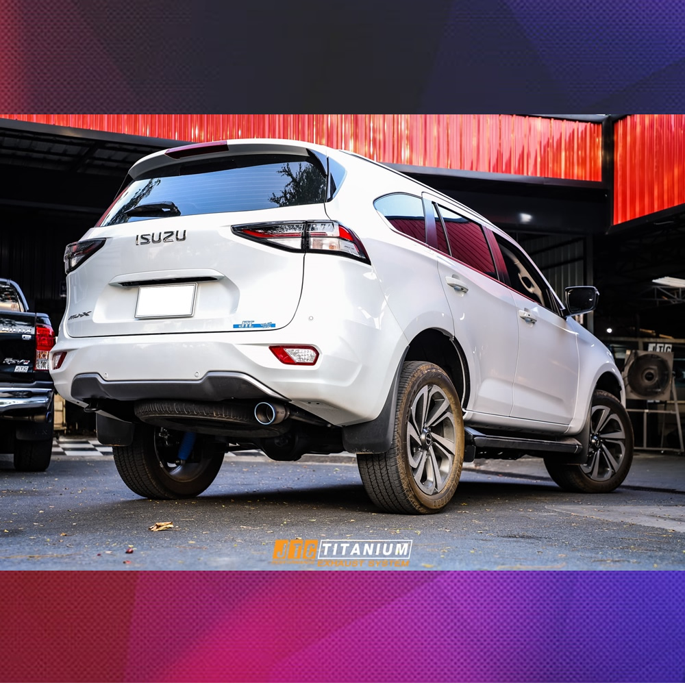 ท่อ JTC TITANIUM ISUZU All New MU-X 2021-2023 ท่อไอเสียสูตรดีเซล พลังเงียบ เพิ่มแรงม้าแรงบิด ...