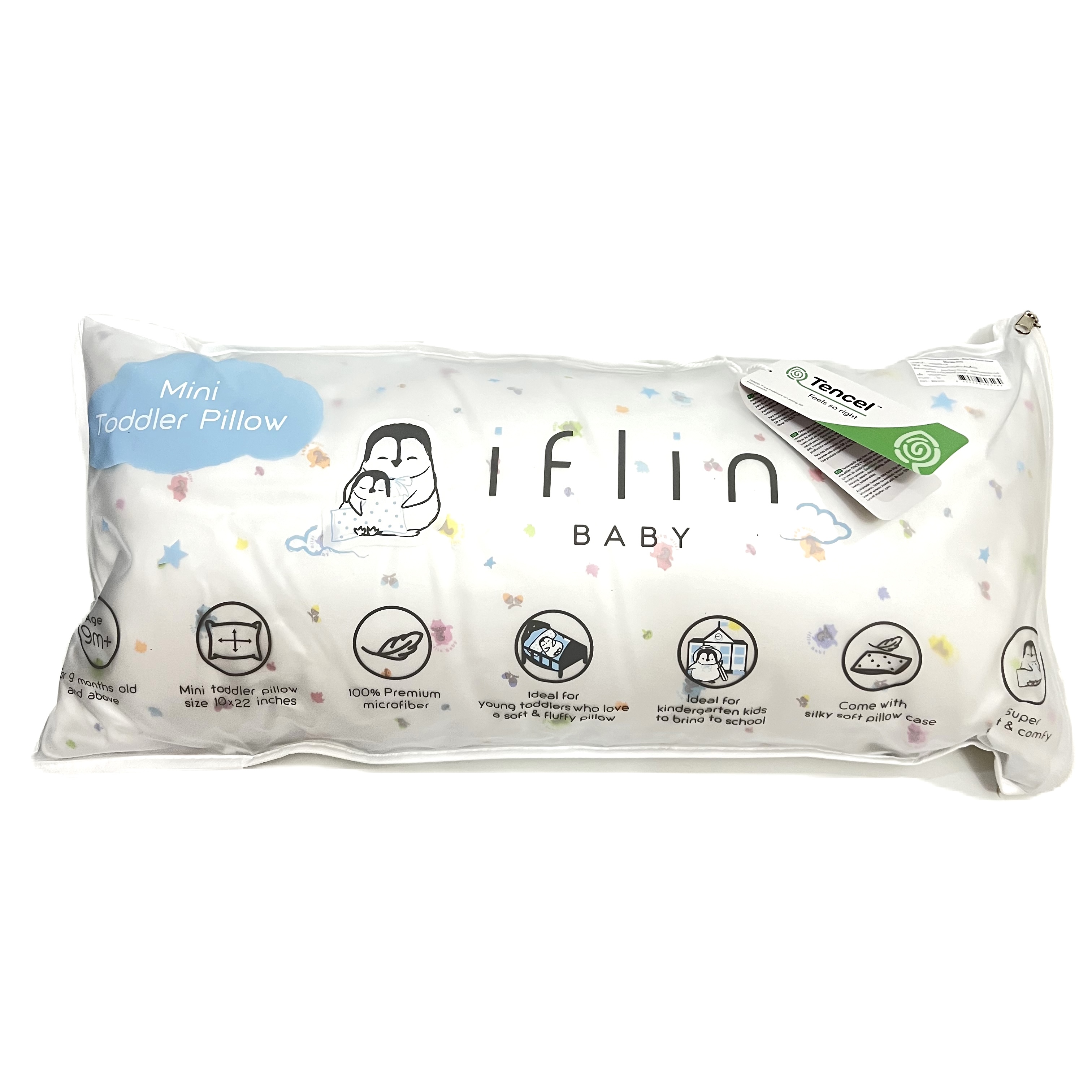 IFLIN BABYหมอนหนุน ปลอกหมอน ไซส์ Mini Toddler (9 เดือนขึ้นไป) - Gi4Baby ...