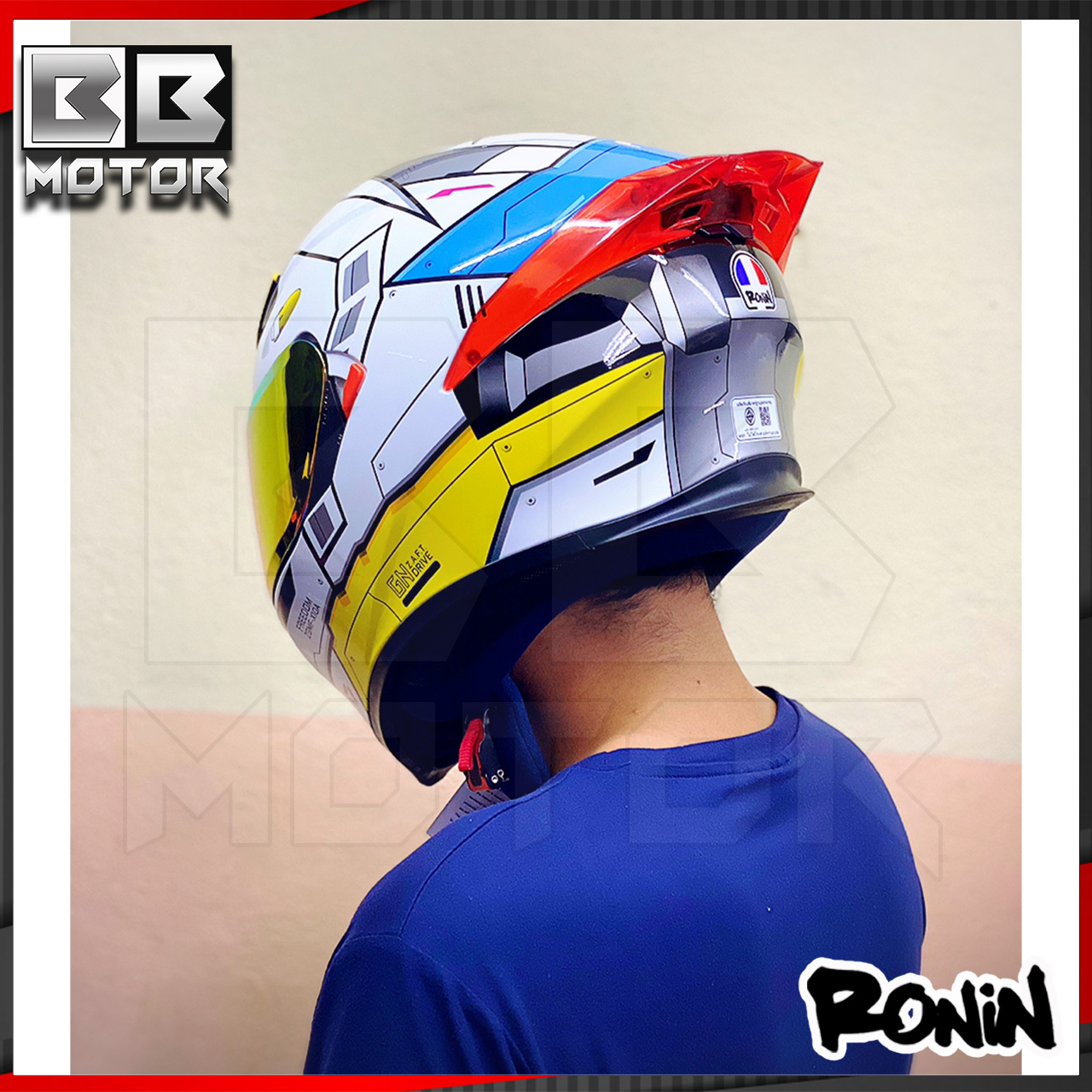 หมวกกันน็อค RONIN GUNDAM Series GM RX-78-2 Limited Edition - BB Motor ...