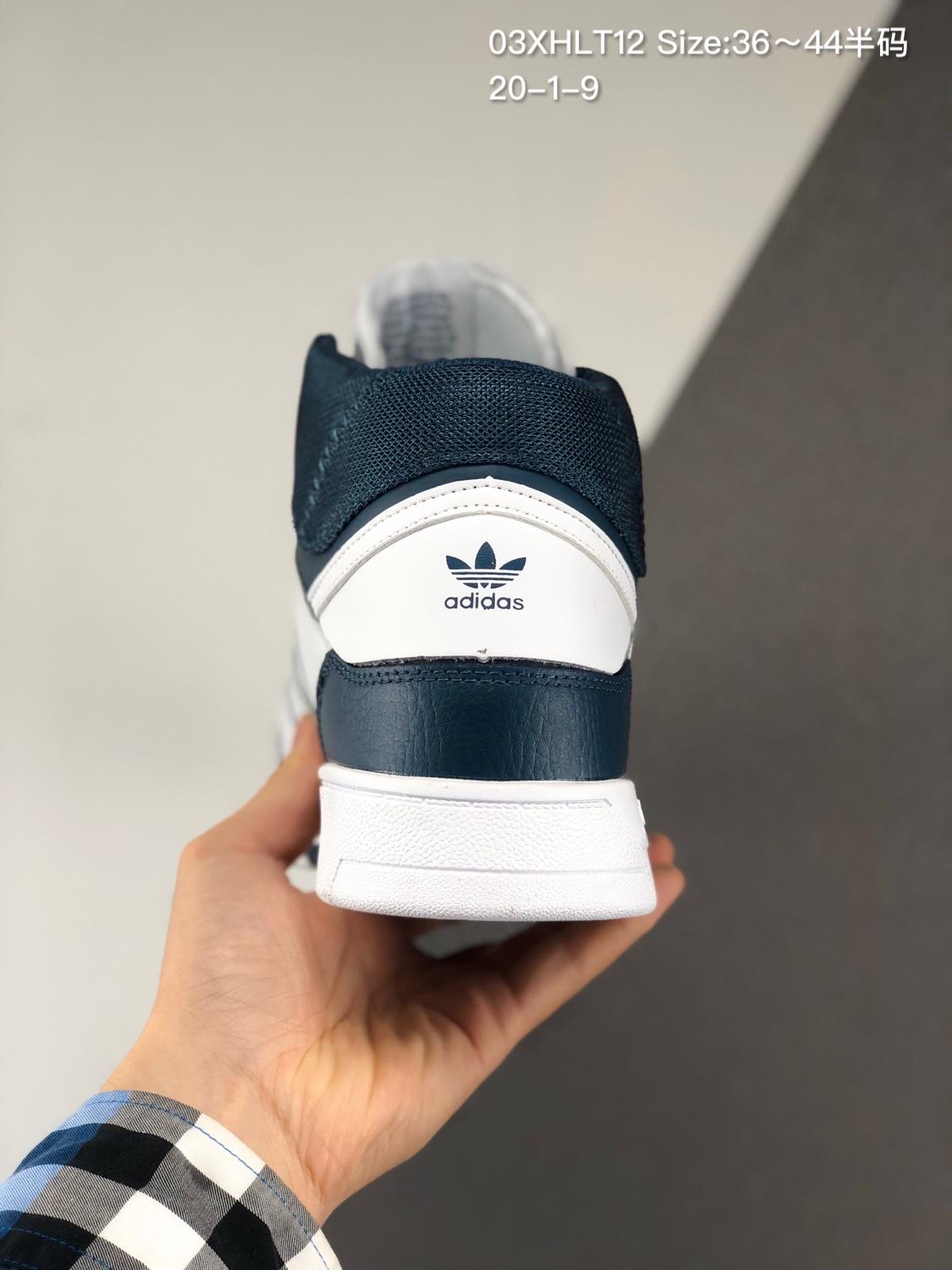 Adidas DROP STEP sneakers white and blue board shoes Couple shoes ...