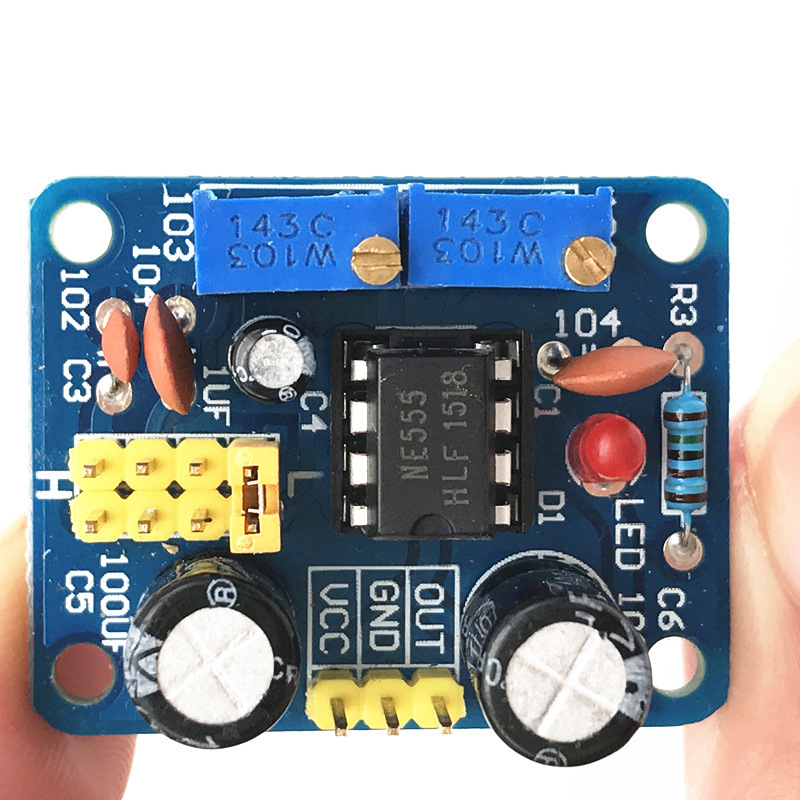 NE555 Pulse Module Adjustable Frequency Duty Cycle Square Wave ...