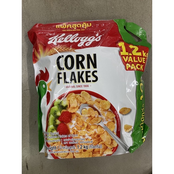 Kellogg’s Corn Flakes (คอร์นเฟลกส์) 1.2 kg. | Lazada.co.th