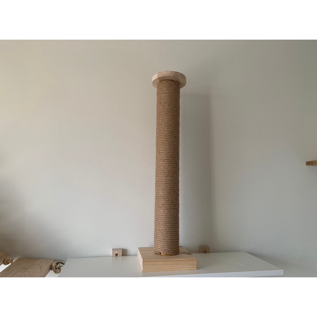 CAT SCRATCHING POST SCRATCH POST KITTEN CAT POST TREE SCRATCHER SISAL ...