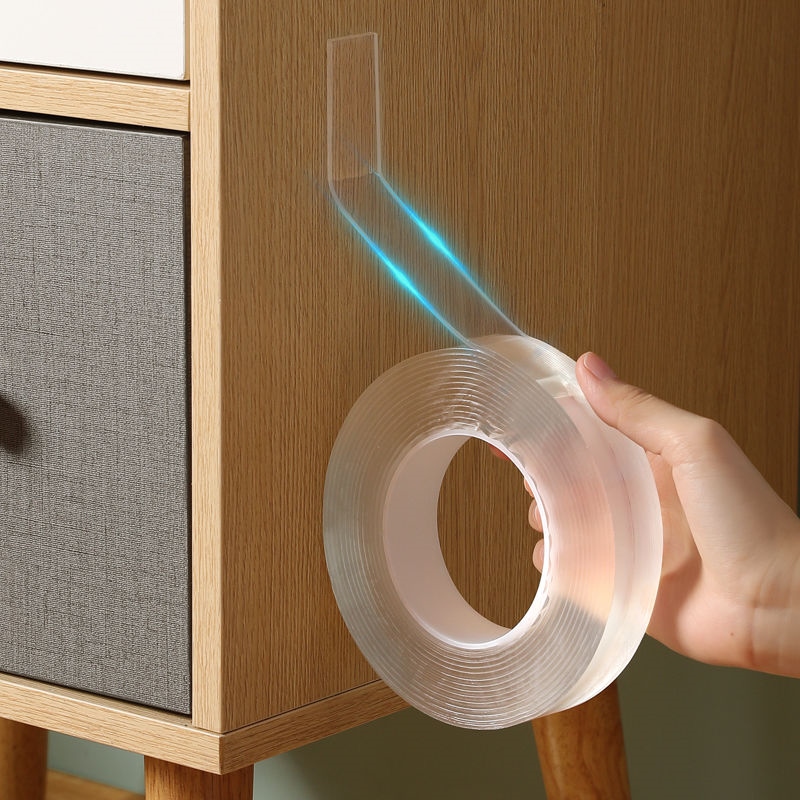 1/2/3/5m Double Sided Nano Tape Washable Fixed Carpet Socket Adhesive ...