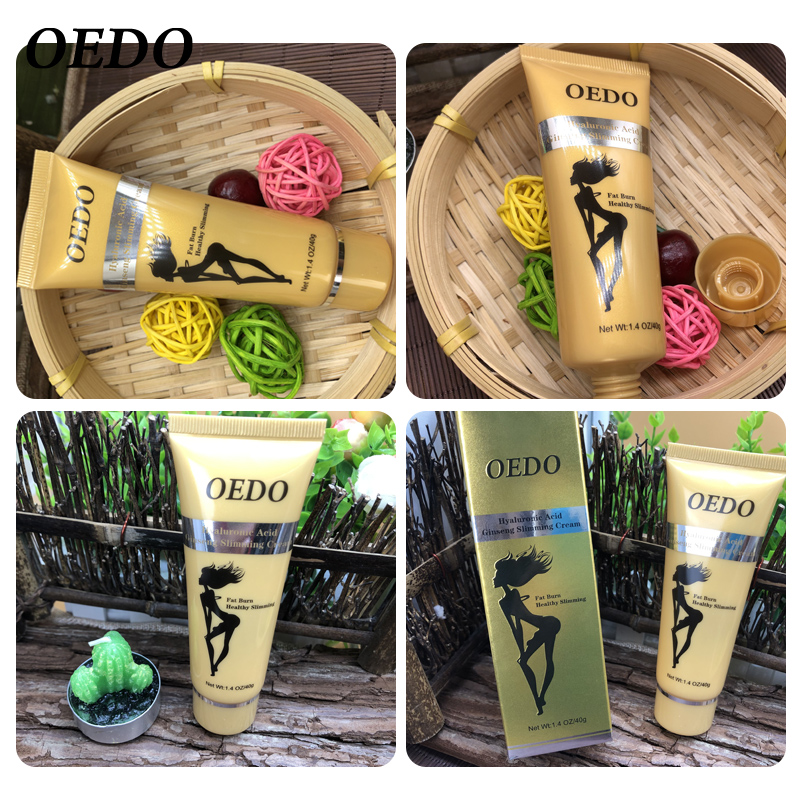 OEDO Hyaluronic Acid Ginseng Slimming Cream Reduce Cellulite Lose ...