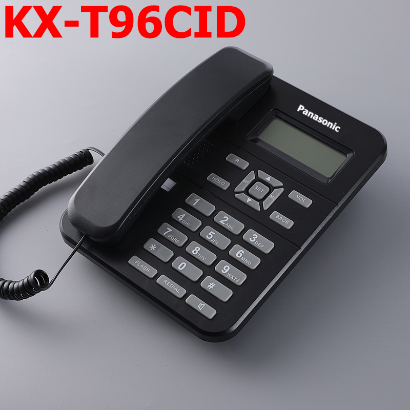 Panasonic Desktop Home Phone โทรศัพท์บ้านยอดนิยม ไม่มีแบตเตอรี่ Plug ...