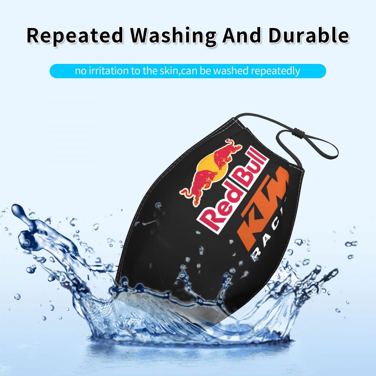 Red Bull Ktm Racing Protective Unisex Face Mouth Mask1 Fancy Washable ...
