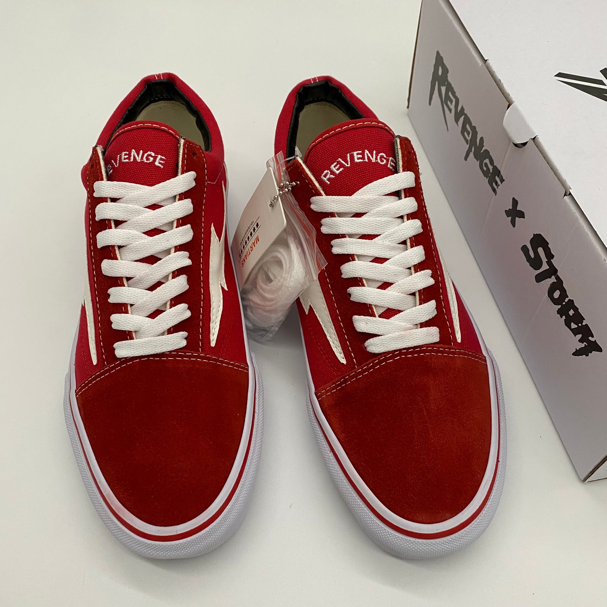 【Sale】 รองเท้าzผ้าใบVans-OLD SKOOL Revenge X Storm Red รองเท้า ...