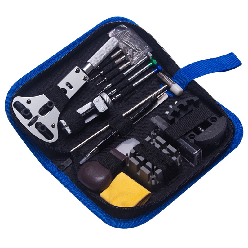 146Pcs/Set Professional Watch Repair Tool Kit Watchmaker Case Opener ...